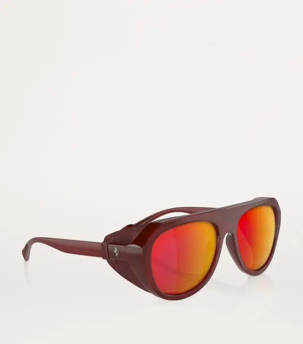 FERRARI Injected Fh2002qu Sunglasses - Brown