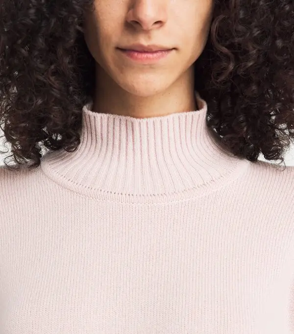 Eskandar Cashmere Rollneck Sweater - Pink