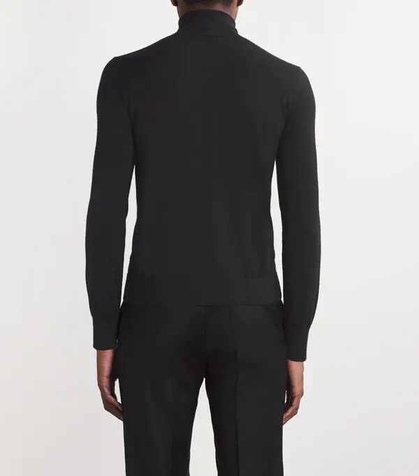 Brioni Cashmere-silk Rollneck Sweater