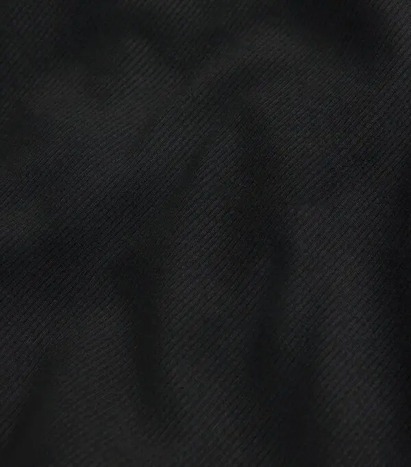 ME+EM Stretch-cotton Ribbed T-shirt - Black