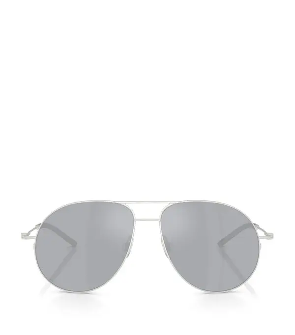 Moncler Steel Flyze Me4002 Sunglasses - Silver