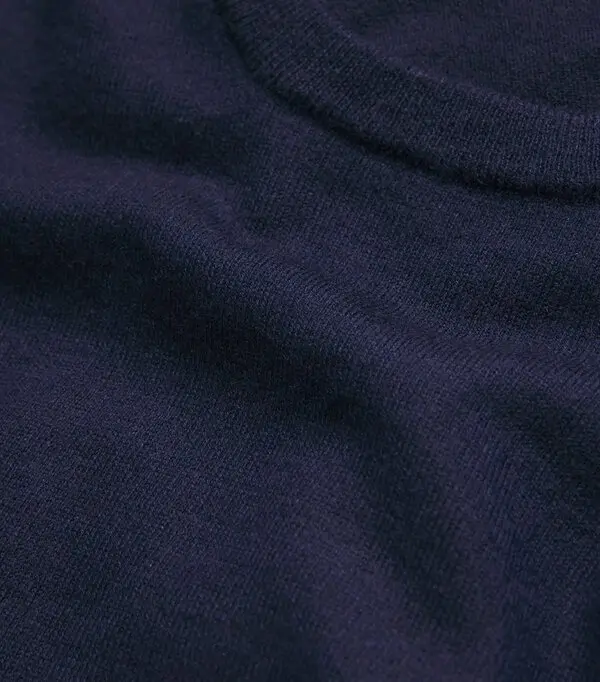 Ralph Lauren Purple Label Cashmere Crew-neck Sweater - Navy