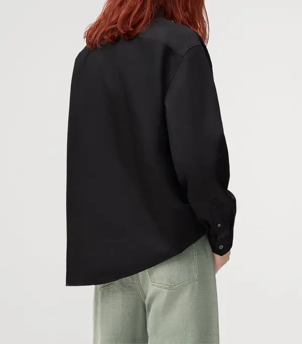 Loewe Cotton Anagram Shirt - Black