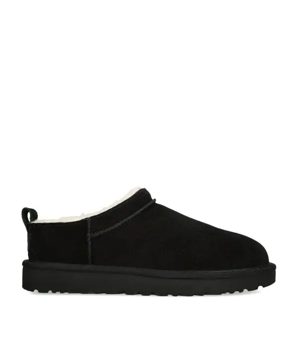 UGG Suede Classic Micro Boots - Black