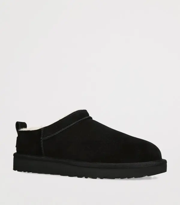 UGG Suede Classic Micro Boots - Black