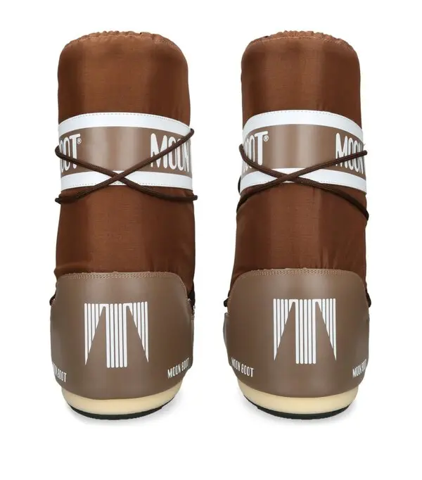 Moon Boot Nylon Boots - Brown