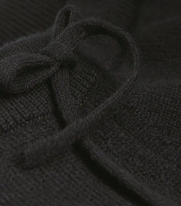 Harrods Cashmere Wide-leg Sweatpants - Black