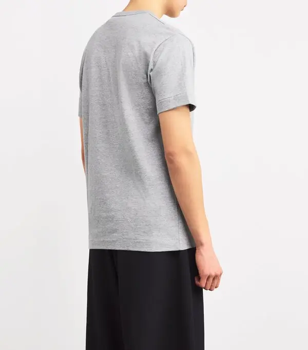 Play Comme Des Garcon Heart Logo T-shirt - Grey