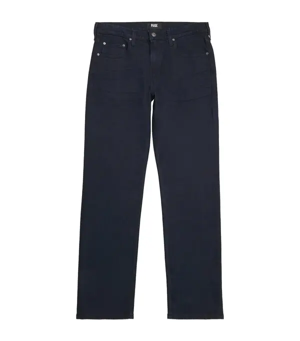 Paige Doheny Straight Jeans - Black