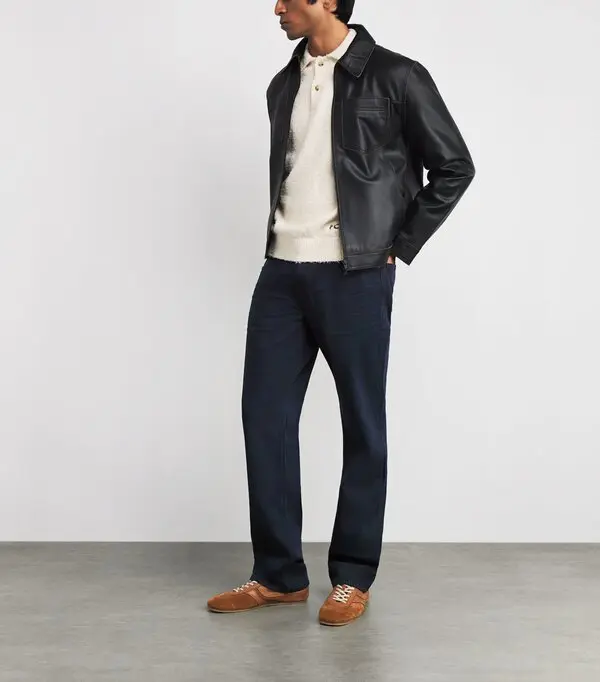 Paige Doheny Straight Jeans - Black