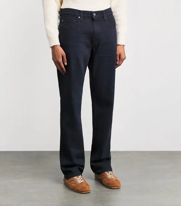 Paige Doheny Straight Jeans - Black