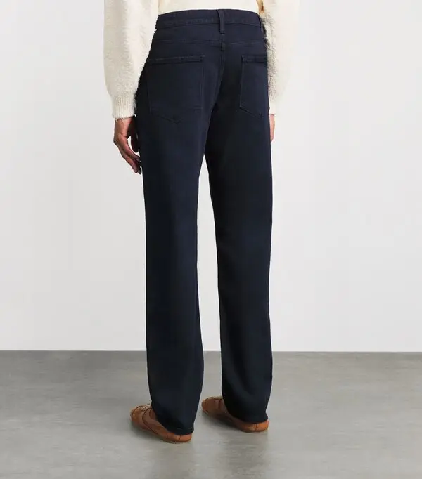 Paige Doheny Straight Jeans - Black