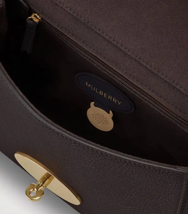 Mulberry Small Leather Lily Shoulder Bag - Black