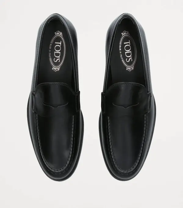 TOD'S Leather Gomma Loafers