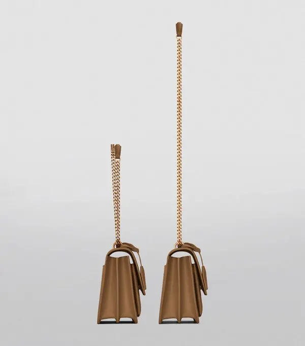Saint Laurent Medium Sunset Shoulder Bag - Brown