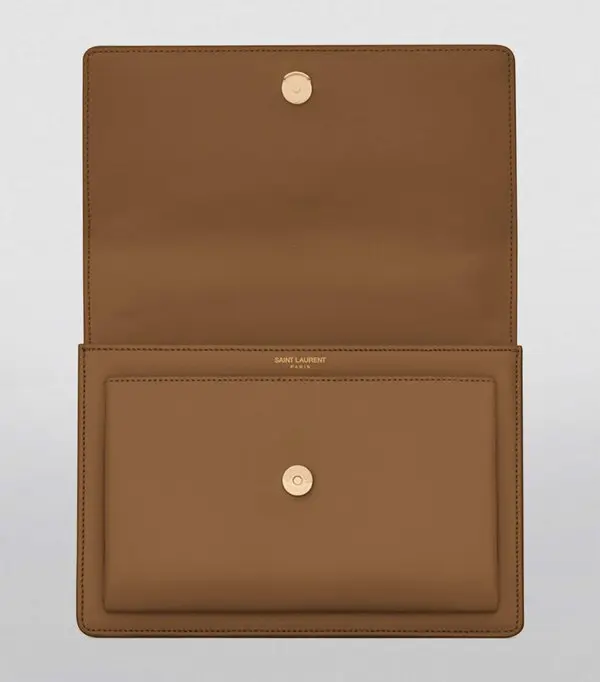 Saint Laurent Medium Sunset Shoulder Bag - Brown
