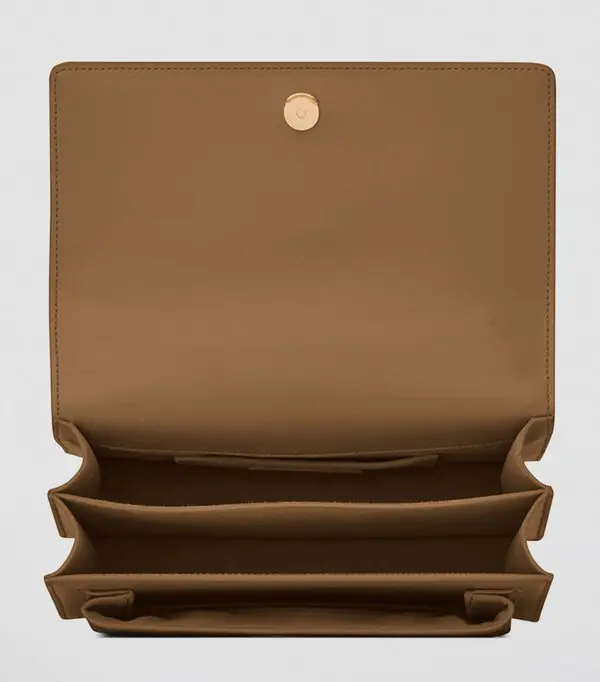 Saint Laurent Medium Sunset Shoulder Bag - Brown
