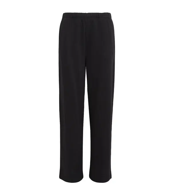 SKIMS Cotton-blend Fleece Straight Leg Sweatpants