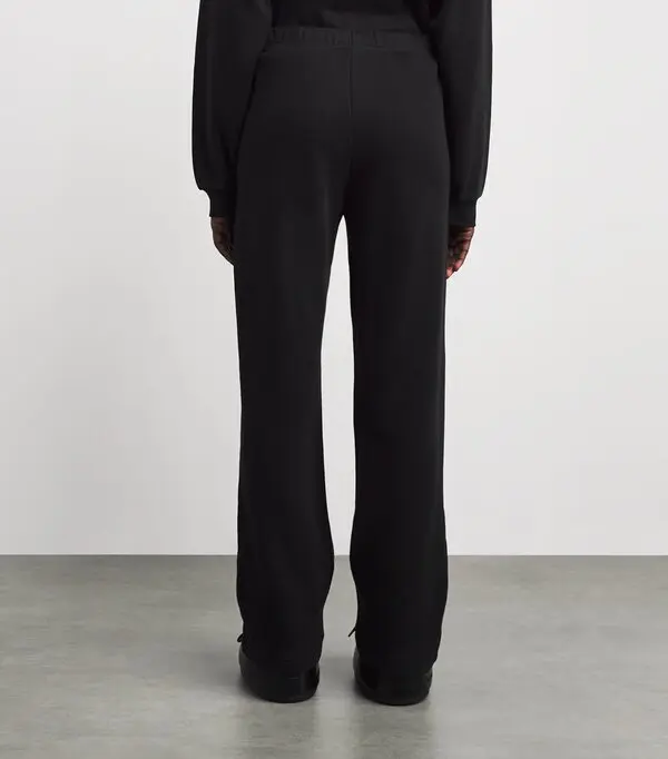 SKIMS Cotton-blend Fleece Straight Leg Sweatpants