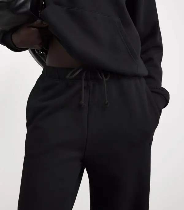 SKIMS Cotton-blend Fleece Straight Leg Sweatpants
