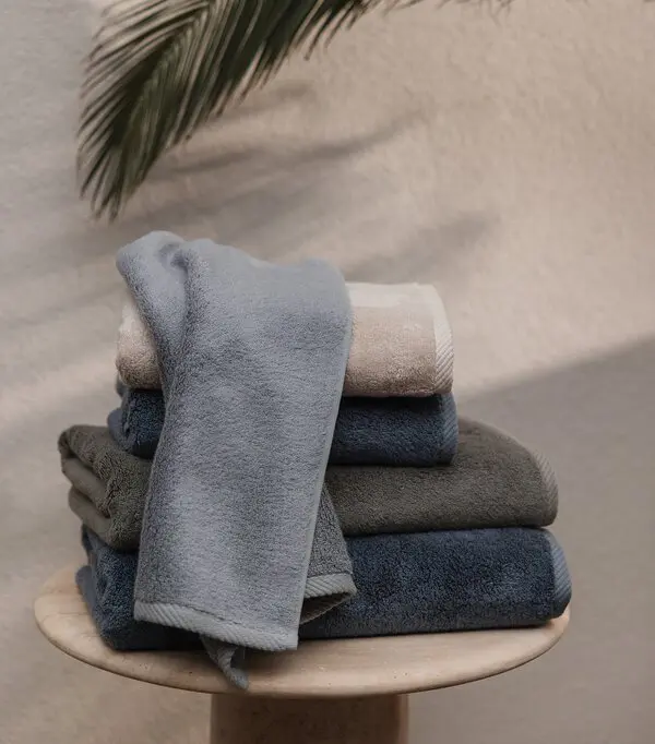 HAMAM Organic Cotton-modal Glam Bath Sheet - Grey