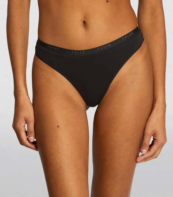 Falke Daily Comfort Tanga - Black