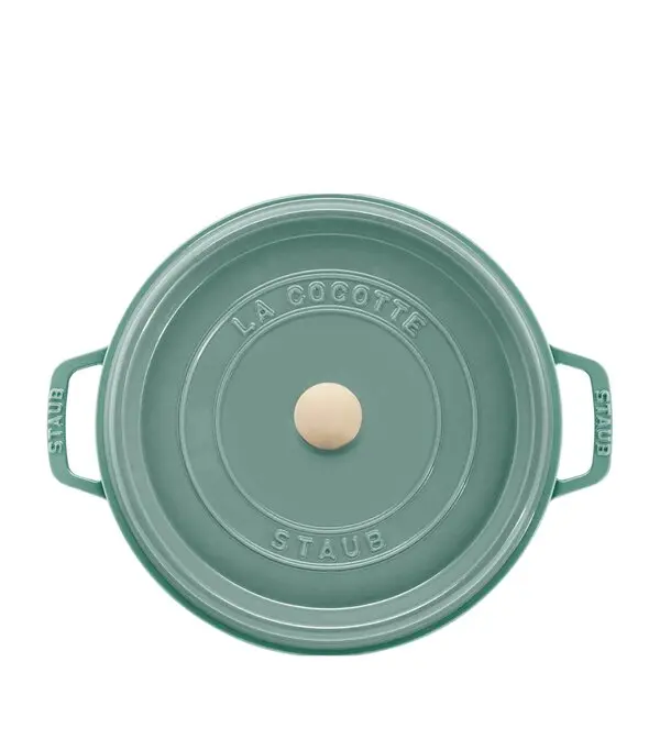 STAUB Round Cocotte - Green