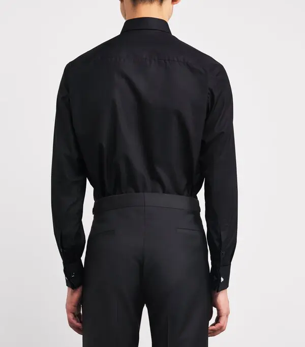 Brioni Cotton Shirt - Black