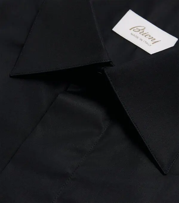Brioni Cotton Shirt - Black