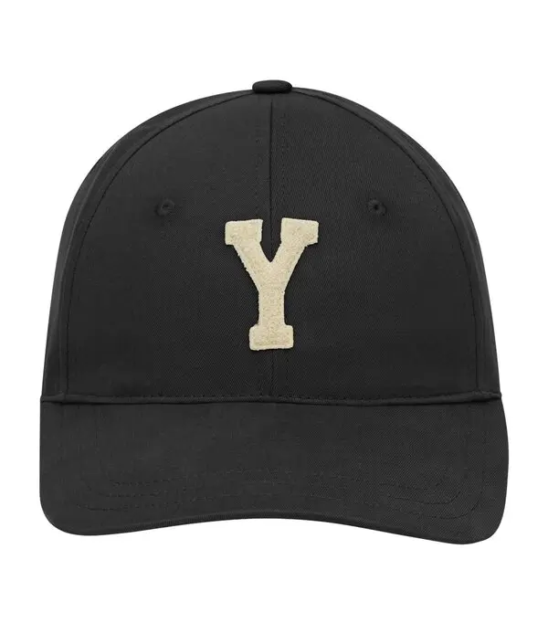 Saint Laurent Varsity Baseball Cap - Black