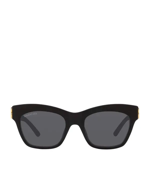 Balenciaga Acetate Bb0132s Sunglasses - Black