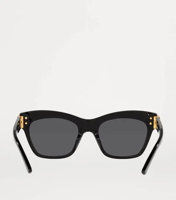 Balenciaga Acetate Bb0132s Sunglasses - Black