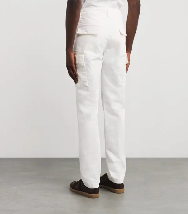 Eleventy Stretch-cotton Cargo Trousers