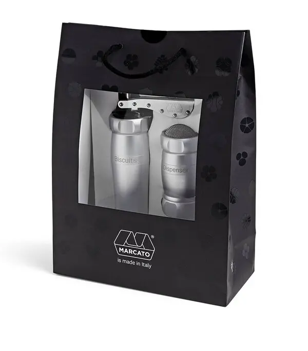 MARCATO Aluminium Cookie Press And Dispenser Set