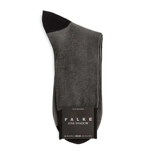 Falke Fine Shadow Socks - Black