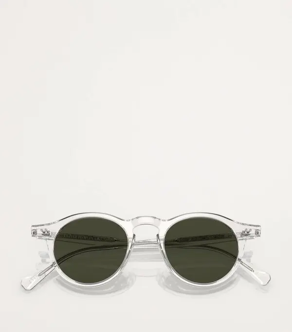 Oliver Spencer Acetate Round Frame Sunglasses - Grey