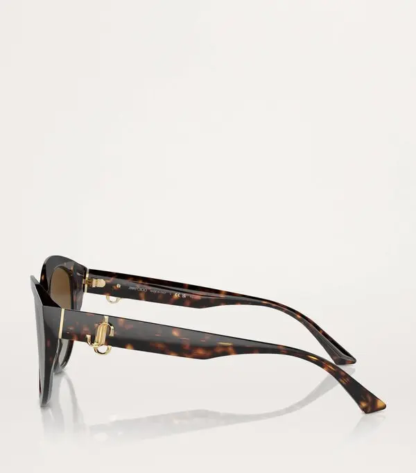 JIMMY CHOO Acetate Jc5007 Sunglasses - Brown
