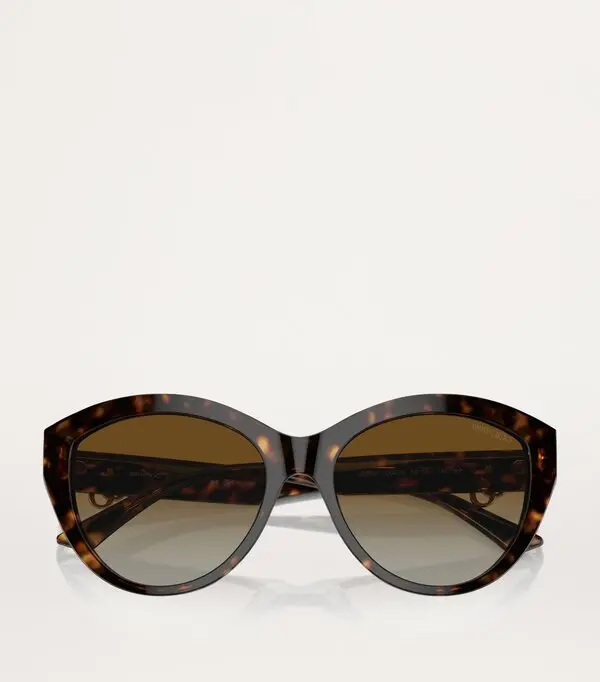 JIMMY CHOO Acetate Jc5007 Sunglasses - Brown