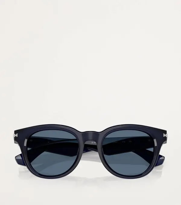 Burberry Acetate Round Sunglasses