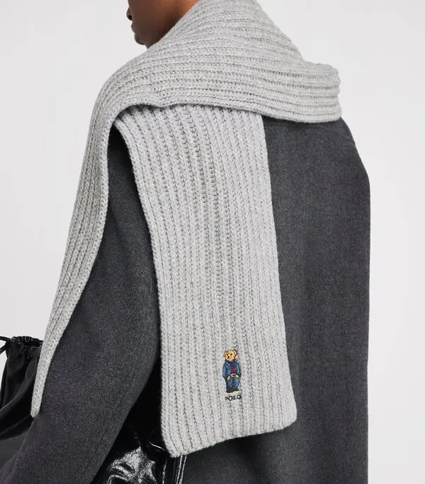 Polo Ralph Lauren Wool-blend Polo Bear Scarf