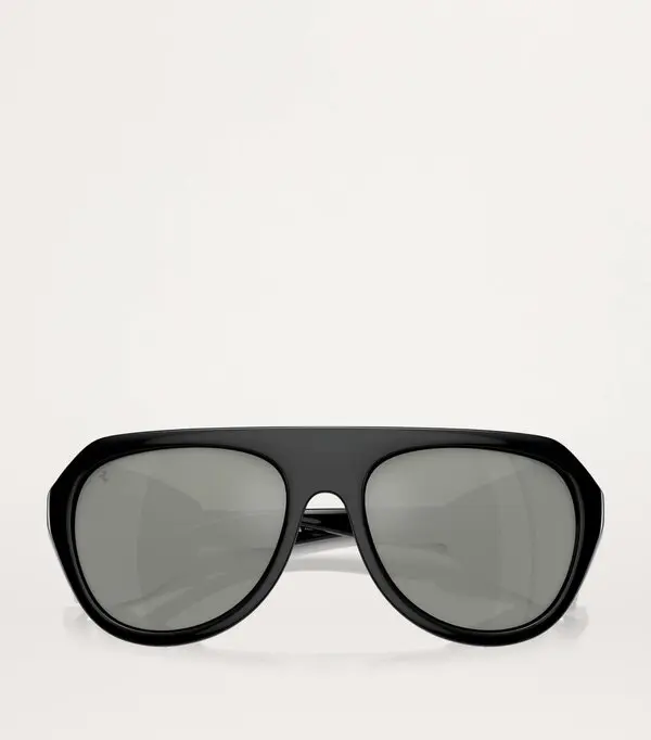FERRARI Injected Fh2002qu Sunglasses - Black