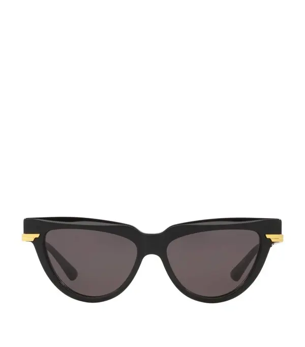 Bottega Veneta Acetate Sunglasses - Black