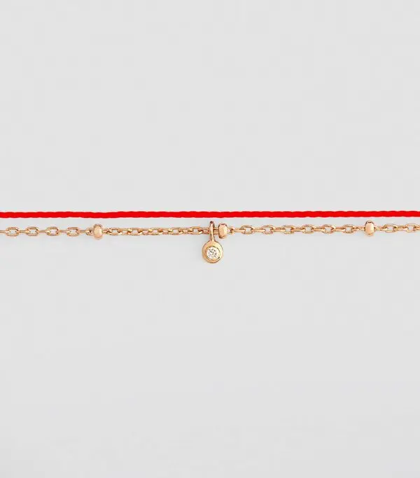 REDLINE Yellow Gold And Diamond Honorée Bracelet
