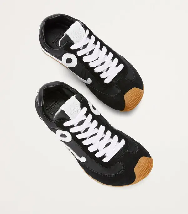 Loewe Leather Ballet Runner 2.0 Sneakers - Black