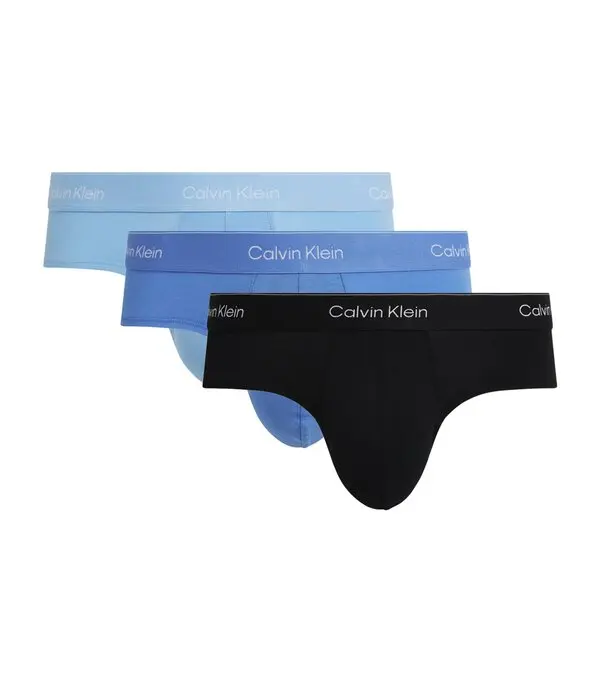 Calvin Klein Cotton Stretch Icon Hip Briefs - Blue