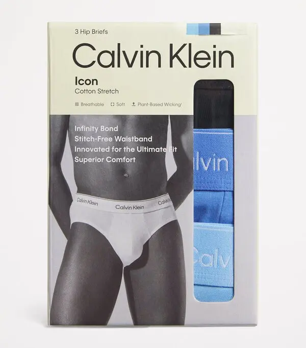 Calvin Klein Cotton Stretch Icon Hip Briefs