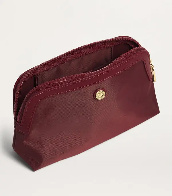 Harrods Small Nylon Wash Bag - Red