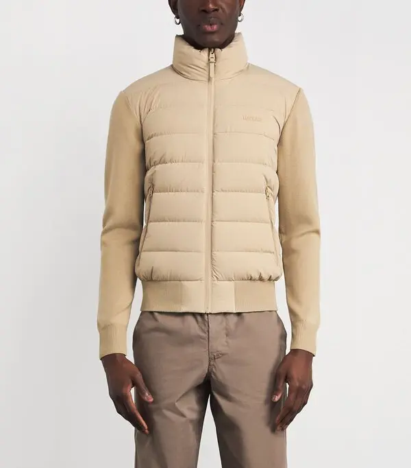 Mackage Haney-city Hybrid Down Jacket - Beige