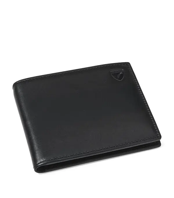 ASPINAL OF LONDON Leather Bifold Wallet - Black