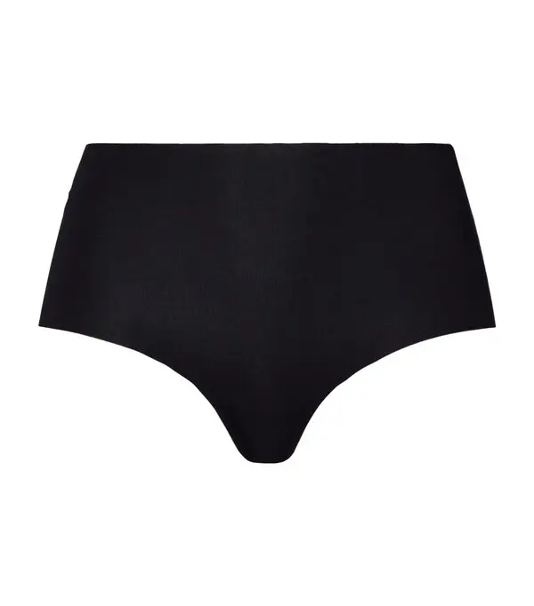 Hanro Invisible Cotton Maxi Briefs - Black